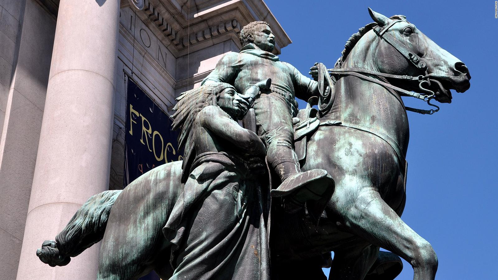 Equestrian Statue of Theodore Roosevelt Will Be Removed From Outside American Museum of Natural ...