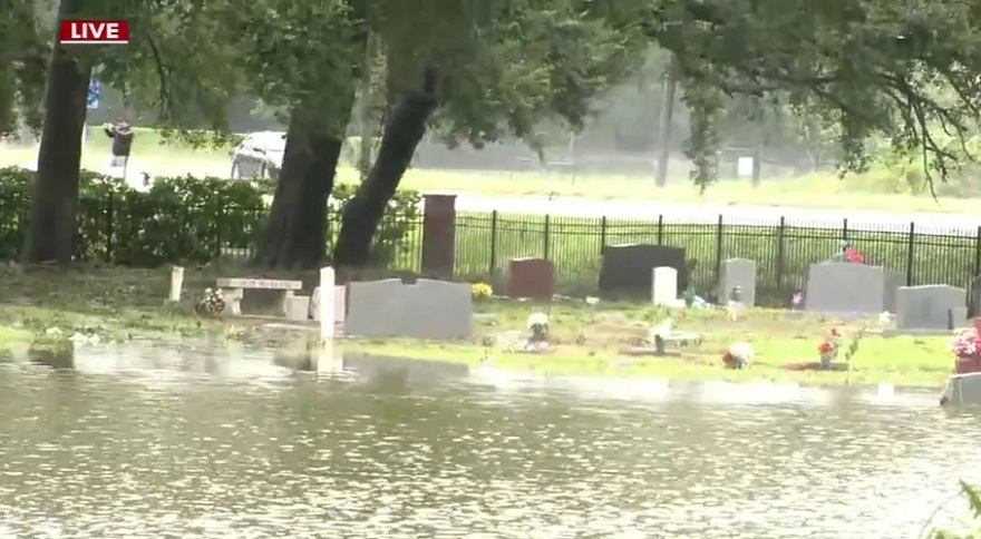 Caskets Exposed at Florida Cemetery After Hurricane Ian | TIMCAST