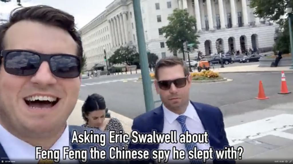 'Nobody Investigates You': Alex Stein Confronts Eric Swalwell Over His ...