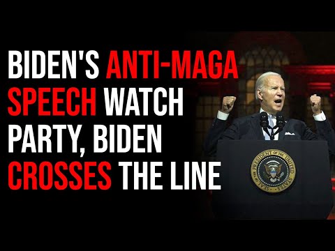 Biden's Anti-MAGA Speech Watch Party, Biden CROSSES The Line | TIMCAST
