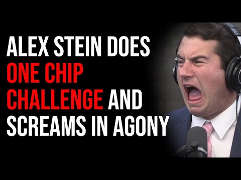 Alex Stein Does The One Chip Challenge And SCREAMS In Agony | TIMCAST