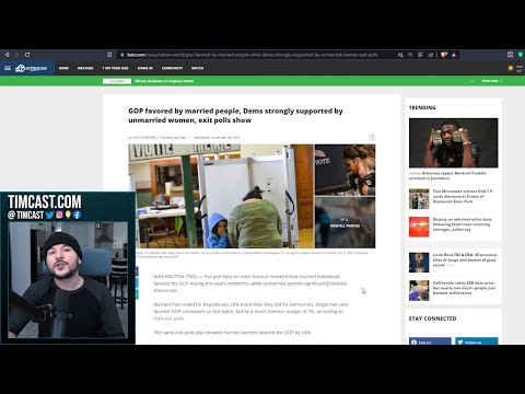 Unmarried Women Vote Democrat In HUGE Numbers, Conservatives Say GET ...