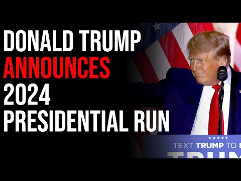 Trump Announces 2024 Presidential Run | TIMCAST