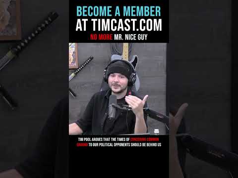 Timcast IRL - No More Mr. Nice Guy #shorts | TIMCAST