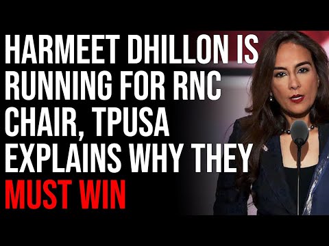 Harmeet Dhillon Is Running For RNC Chair, TPUSA Explains Why They Must ...