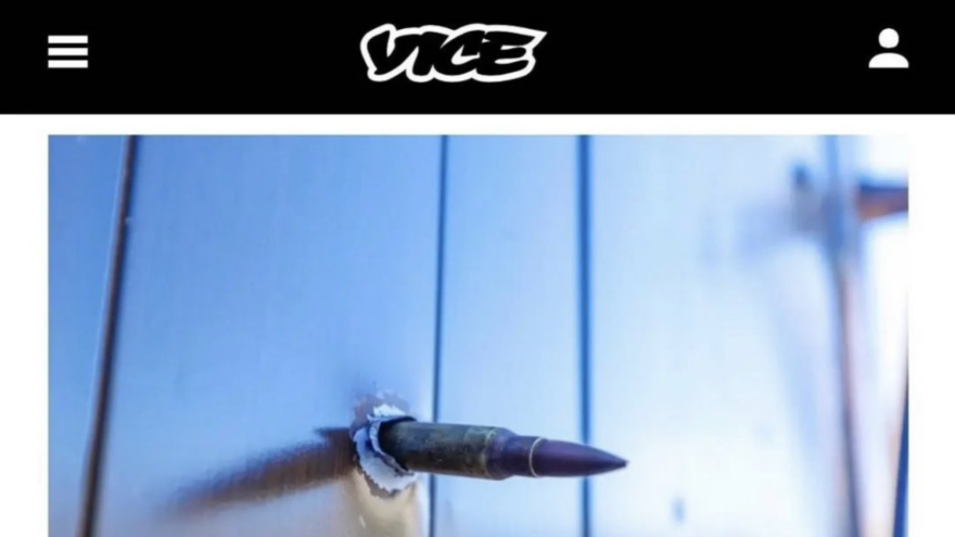 Vice News Criticized For 'High Caliber Bullet' Photo | TIMCAST