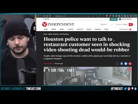 Houston Man GUNS DOWN Robber In Viral Video, Police Search For Him ...