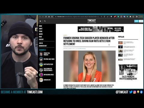 Female Soccer Player REFUSED TO KNEEL For BLM, Wins $100k, Come Skate ...