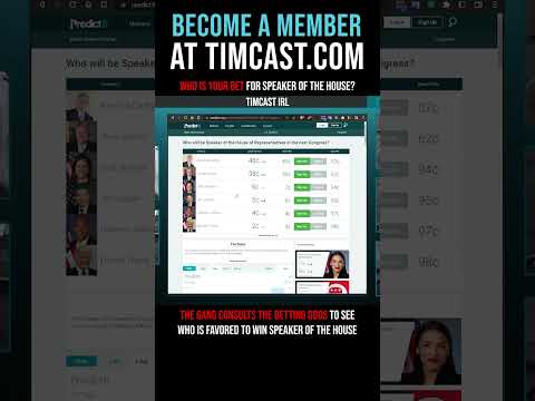 Timcast IRL - Who is Your Bet for Speaker Of The House? #shorts | TIMCAST