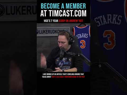 Timcast IRL - Vice’s 7 Year Scoop On Andrew Tate #shorts | TIMCAST