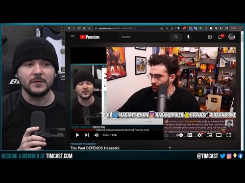 Tim Pool RESPONSE To Hasan Piker, Tribal Leftists FAKE Disagreement To ...