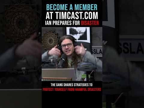 Timcast IRL - Ian Prepares For Disaster #shorts | TIMCAST