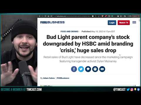 Anheuser Busch Stock DOWNGRADED As Sales TANK, Major Bank Says NO To Bud Light As Company ...