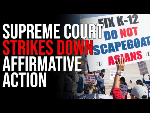 Supreme Court STRIKES DOWN Affirmative Action, Says Race Based ...