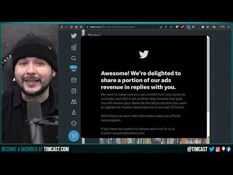 TWITTER IS NOW PAYING USERS, Elon Rolls Out Paid Partnerships, Timcast ...