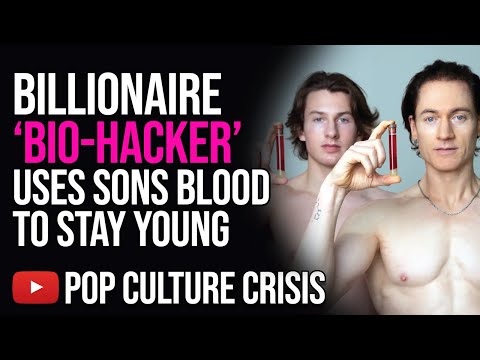 45 Year old Billionaire 'Bio Hacker' Injects Sons Blood to Reverse Aging | TIMCAST