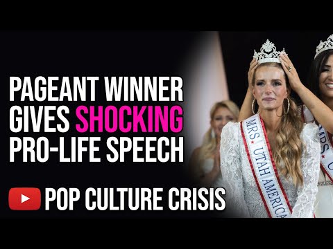 Mrs. American Hannah Neeleman Receives BACKLASH For Pro Life Speech ...
