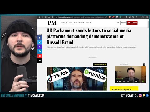 Elon Musk REFUSES To Shut Russell Brand Down As UK GOV CAUGHT Proving ...