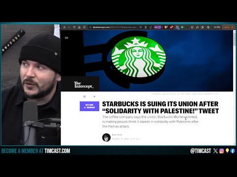 Starbucks SUING ITS OWN UNION After Woke Employees SUPPORT HAMAS, GET ...