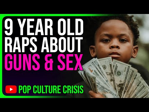 9 Year Old Rapper Lil' RT Goes Viral With Vulgar Song | TIMCAST