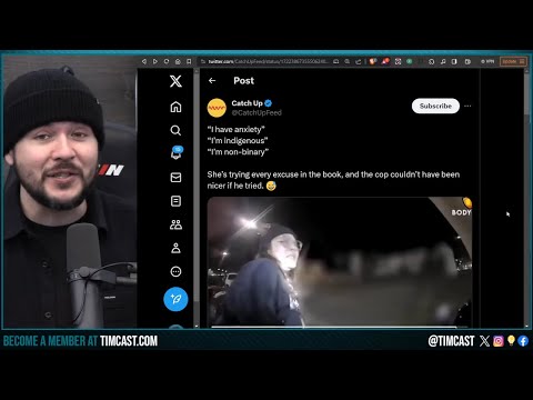 Woke Leftist LOSES IT Over DUI Stop, RESISTS ARREST And CRIES Cop Is A ...