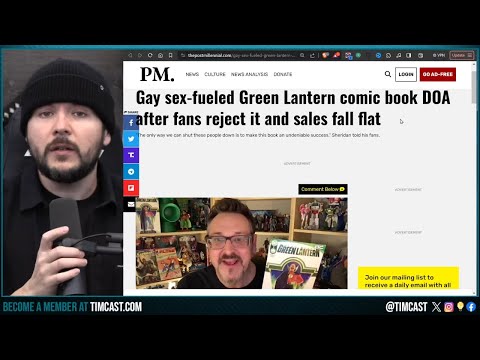 Gay Green Lantern Comic BOMBS, Woke Comics FAIL As Eric July's ...