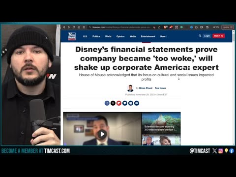 Disney ADMITS Wokeness BROKE The Brand, Bud Light Sales PLUMMET AGAIN ...