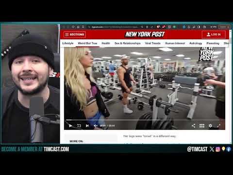 Woman SLAMMED For Body Paint STUNT In Gym, CRINGE Women Make Booty Vids To Cause Controversy ...