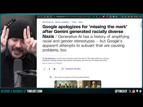 Google APOLOGIZES Over Racist Anti White AI, Woke AI BACKFIRED Making ...