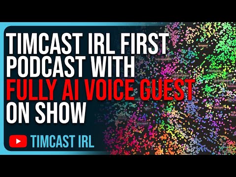Timcast IRL First Podcast With FULLY AI Voice Guest ON SHOW, But The AI Is Really, REALLY Stupid ...