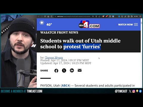 Students Protest LITTER BOXES IN BATHROOMS, Media LIED, Furries Get ...