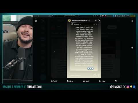 Tim Pool Spends $850,000 To STEAL LAND From WOKE SKATEBOARDERS After They Threatened Him, THEY ...