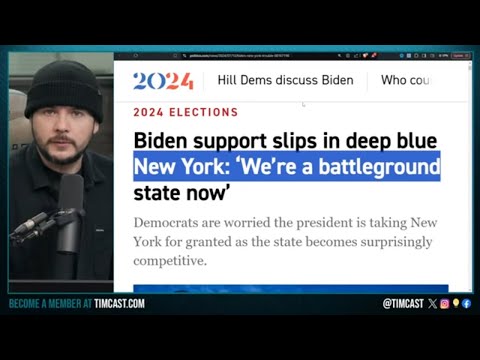 Trump WINNING NEW YORK, Democrats PANIC As Biden NY Polls COLLPASE, Dems CRY Over Biden NOT ...