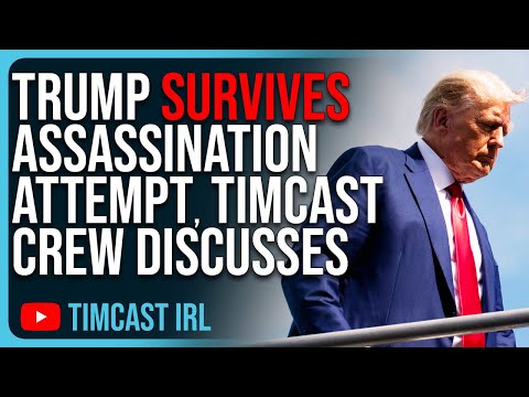 Trump SURVIVES Assassination Attempt, Timcast Crew Breaks Down What ...