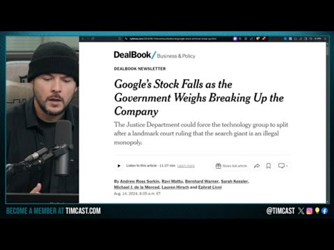 DOJ Moves To BREAK UP GOOGLE, Google Ruled ILLEGAL MONOPOLY, This Will ROCK Political Landscape ...