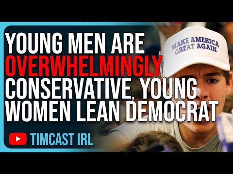 Young Men Are OVERWHELMINGLY Conservative, Young Women Lean Democrat ...