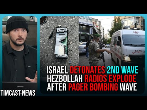 Israel Detonates SECOND WAVE, Hezbollah Radios Begin Exploding Just ...