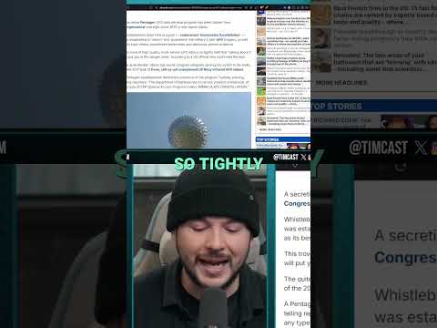 SECRET UFO Retrieval Program REVEALED | TIMCAST