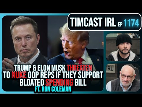 Elon & Trump Threaten To NUKE GOP Reps Who Support CORRUPT Spending ...