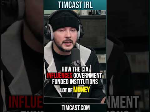 How The CIA INFLUENCES Government Funded Institutions | TIMCAST