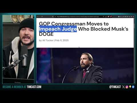 GOP Rep Files TO IMPEACH Judge Who BLOCKED Elon Musk & DOGE, CNN Warns ...