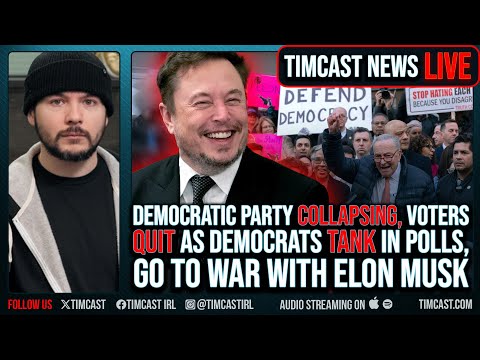 Democratic Party IMPLODES, Voters QUIT As Dem TANK In Polls, Go To War ...