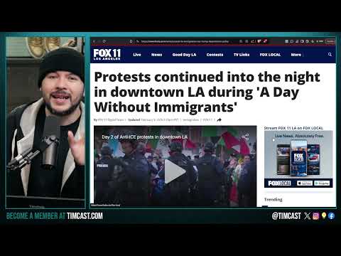 Far Left RIOT ERUPTS Over Trump Deportations, CBP Agent UNALIVED By ...