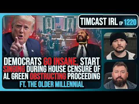 Democrats SHUT DOWN Congress Blocking Censure Of Al Green, OBSTRUCT ...