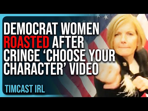 Democrat Women ROASTED After CRINGE ‘Choose Your Character’ Video | TIMCAST