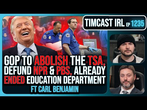 GOP To ABOLISH The TSA, Defund NPR & PBS, Already ENDED Education ...