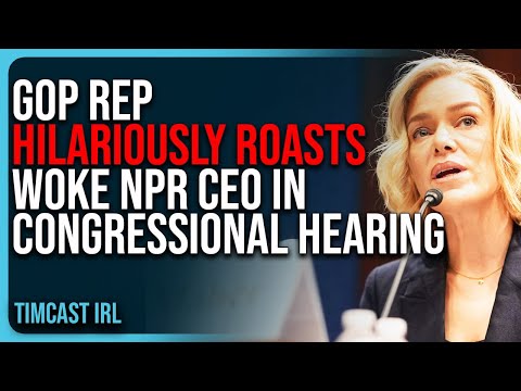 GOP Rep HILARIOUSLY ROASTS Woke NPR CEO In Congressional Hearing | TIMCAST