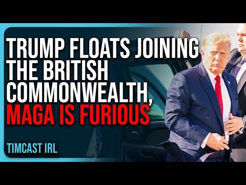 Trump Floats JOINING The British Commonwealth If Invited By King ...
