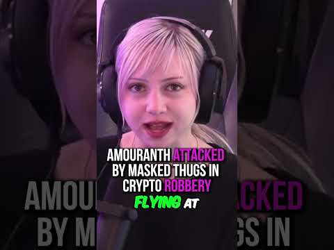 Amouranth ATTACKED by Masked Thugs in CRYPTO ROBBERY #shorts | TIMCAST