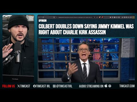 Colbert Doubles Down, Says Jimmy Kimmel Was Right About Charlie Kirk ...